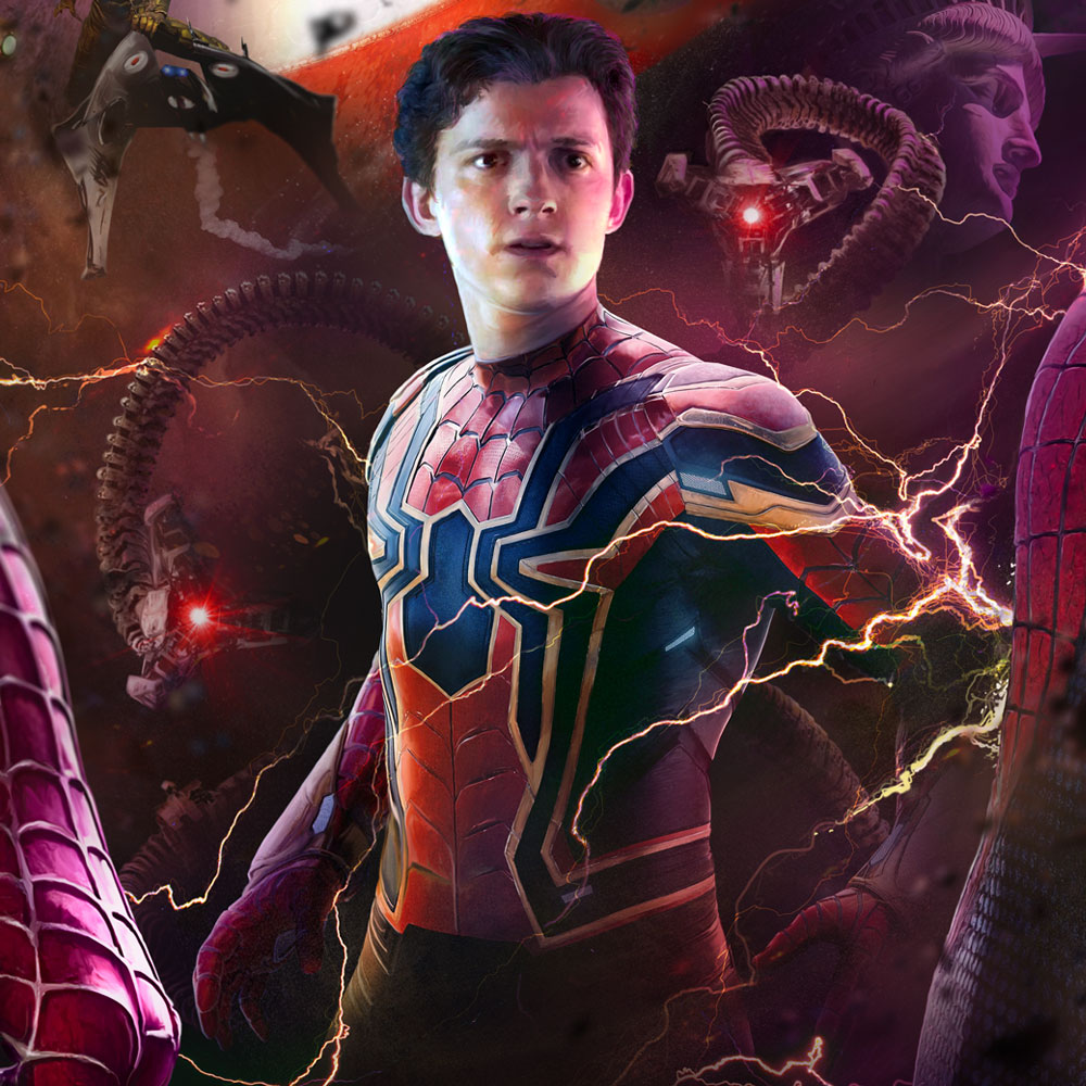 Spider-Man NWH Illustrative Poster - Ngon Creative